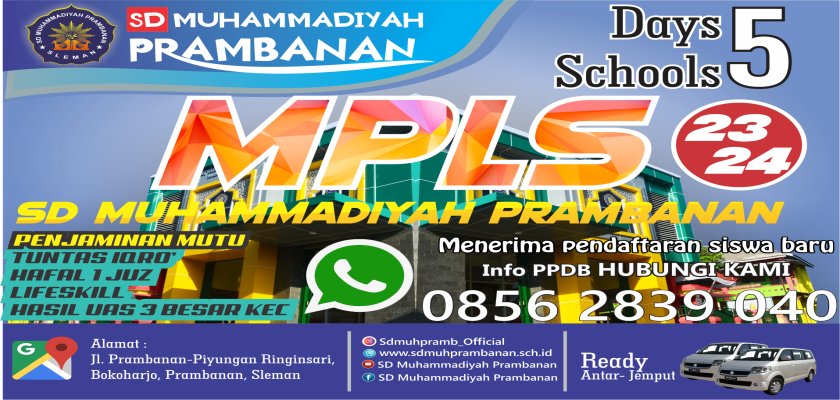 MPLS Hari Pertama SD Muhammadiyah Prambanan | SD Muhammadiyah Prambanan